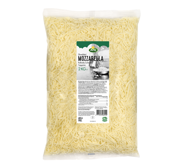 Arla® Pro Arla PRO Mozzarella τριμμένη 2kg | Arla Foods