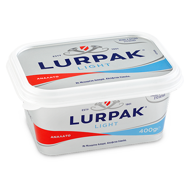 Lurpak® Light ανάλατο που αλείφεται εύκολα 400g | Arla Foods