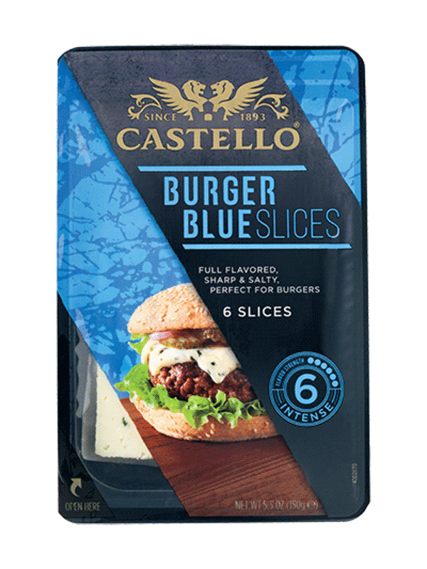 Castello® Burger Blue 150 g | Arla Foods