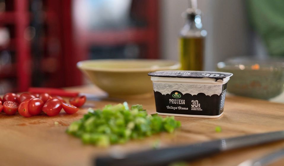 Ομελέτα μυρωδικών με cottage cheese - Γιαννοπούλου | Arla Foods