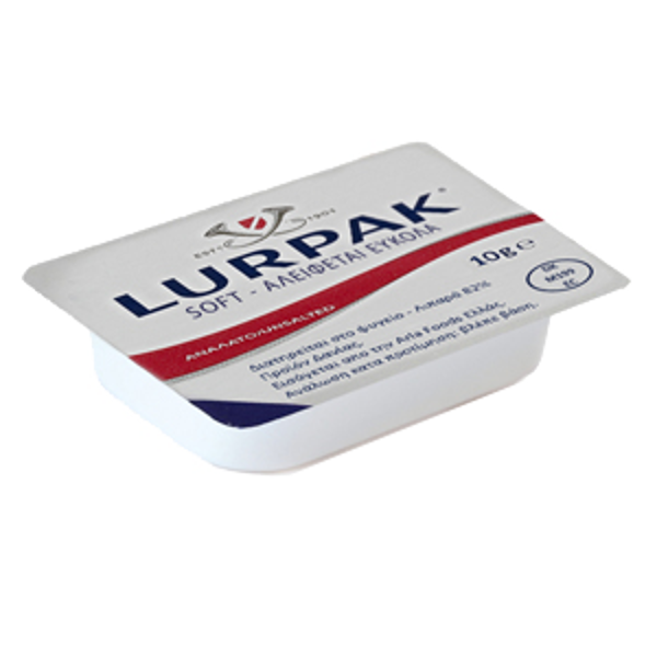 Lurpak® Soft Μερίδες Ανάλατο 10Χ10 g | Arla Foods